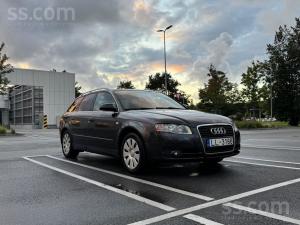 Черный Ауди А4 2007 в Рига, объемом двигателя 2.00 л и пробегом 422 тыс. км за 2850 €, фото  на AUTOMOTO.COM.LV