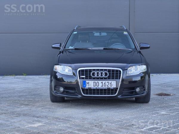 Melns Audi A4 2007 Rīga, ar dzinēja tilpumu 2.00 L un nobraukumu 275 tūkst. km par 3950 €, foto 1 vietnē AUTOMOTO.COM.LV