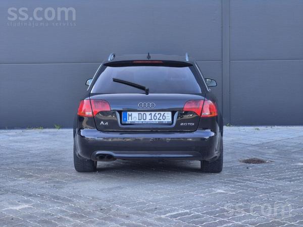 Melns Audi A4 2007 Rīga, ar dzinēja tilpumu 2.00 L un nobraukumu 275 tūkst. km par 3950 €, foto 4 vietnē AUTOMOTO.COM.LV