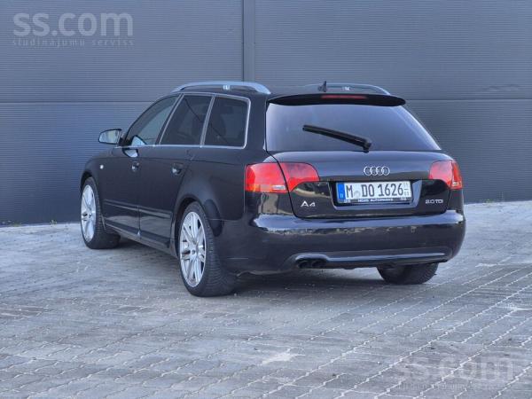 Melns Audi A4 2007 Rīga, ar dzinēja tilpumu 2.00 L un nobraukumu 275 tūkst. km par 3950 €, foto 5 vietnē AUTOMOTO.COM.LV