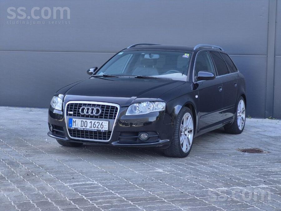 Melns Audi A4 2007 Rīga, ar dzinēja tilpumu 2.00 L un nobraukumu 275 tūkst. km par 3950 €, foto 7 vietnē AUTOMOTO.COM.LV