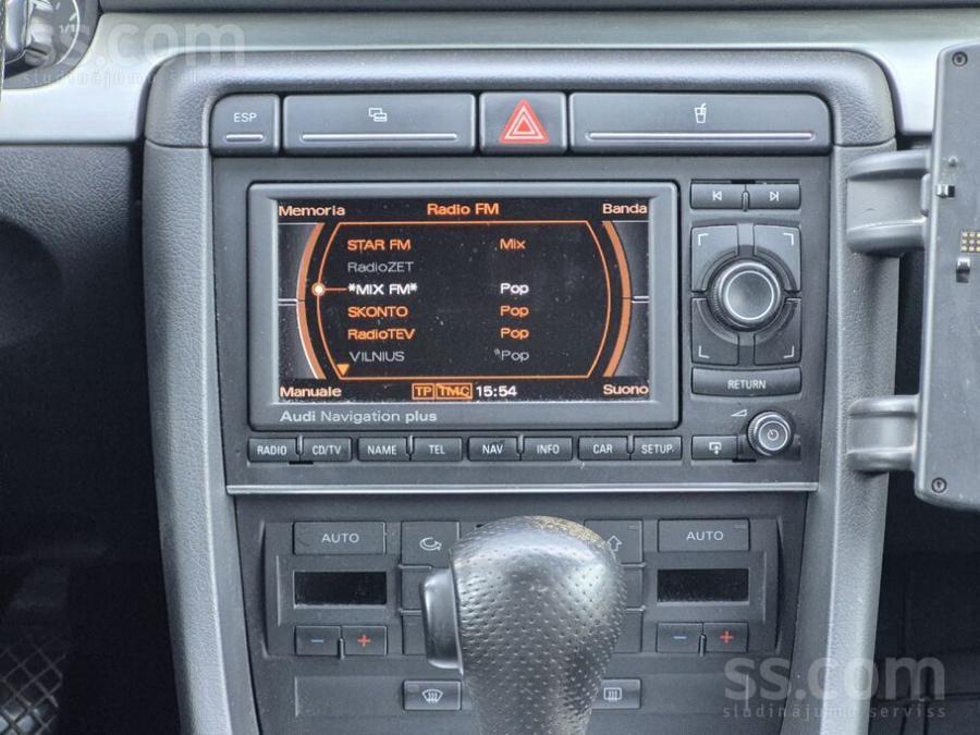 Melns Audi A4 2007 Rīga, ar dzinēja tilpumu 2.00 L un nobraukumu 275 tūkst. km par 3950 €, foto 16 vietnē AUTOMOTO.COM.LV
