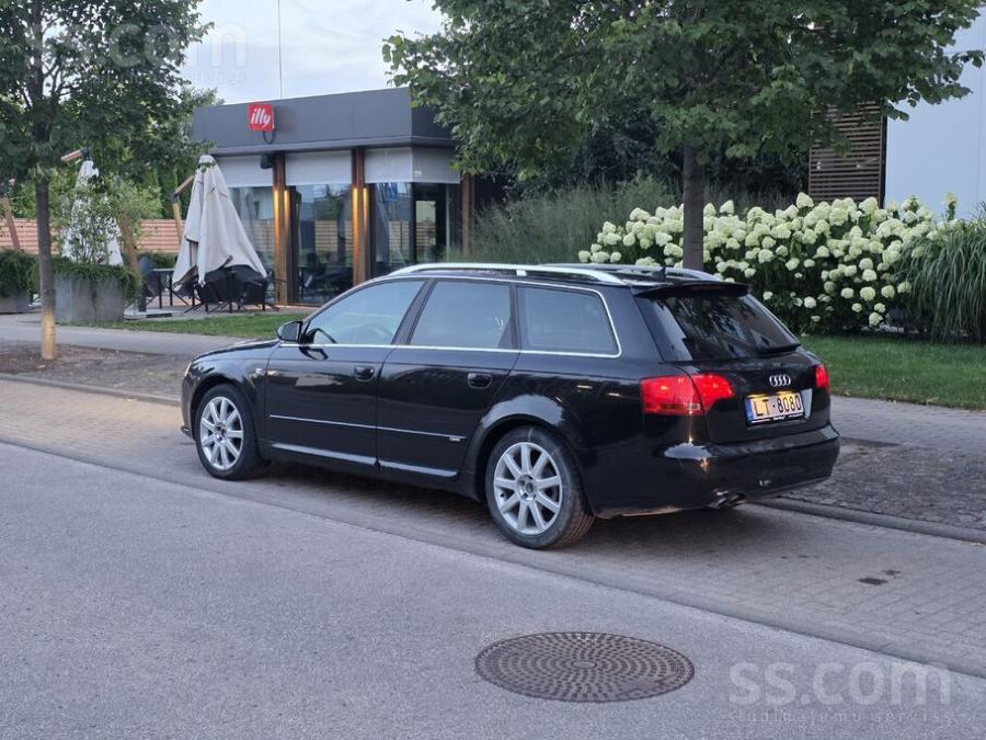Melns Audi A4 2007 Rīga, ar dzinēja tilpumu 2.00 L un nobraukumu 265 tūkst. km par 2750 €, foto 5 vietnē AUTOMOTO.COM.LV