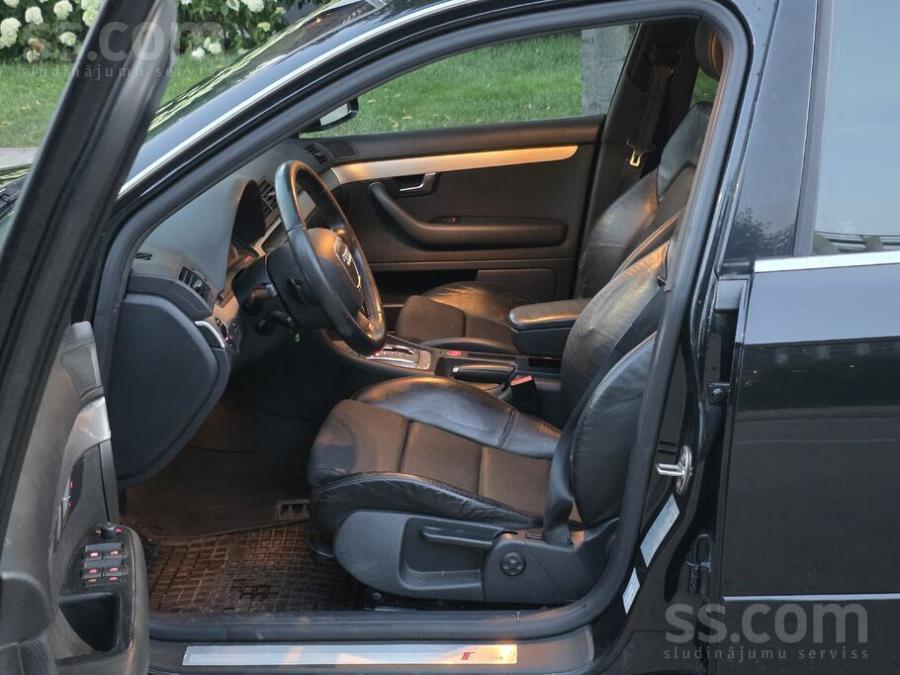 Melns Audi A4 2007 Rīga, ar dzinēja tilpumu 2.00 L un nobraukumu 265 tūkst. km par 2750 €, foto 7 vietnē AUTOMOTO.COM.LV