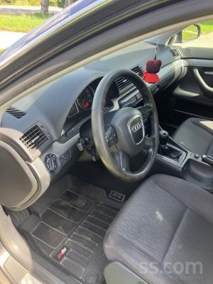 Black Audi A4 2007 in Aizkraukle, with an engine capacity of 2.00 L and mileage of 440 thousand km for 2200 €, photo 5 on AUTOMOTO.COM.LV