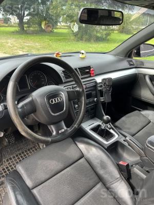Black Audi A4 2007 in Riga, with an engine capacity of 2.00 L and mileage of 430 thousand km for 1800 €, photo 11 on AUTOMOTO.COM.LV