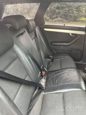 Black Audi A4 2007 in Riga, with an engine capacity of 2.00 L and mileage of 430 thousand km for 1800 €, photo 14 on AUTOMOTO.COM.LV