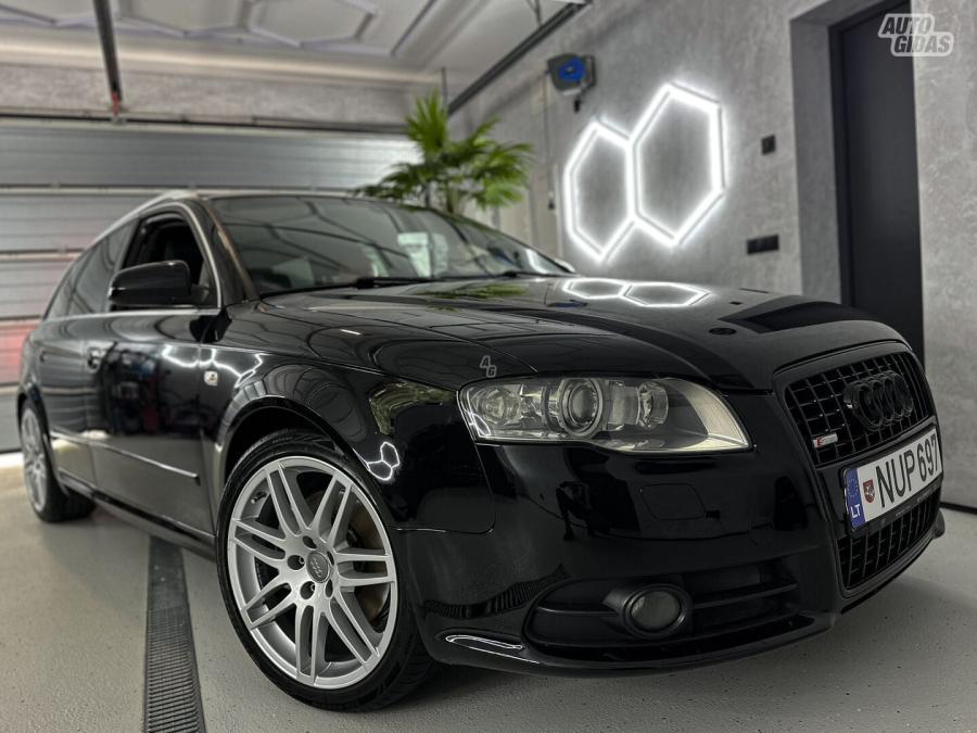 Melns Audi A4 2007 Kauņa, ar dzinēja tilpumu 2.00 L un nobraukumu 354 tūkst. km par 3950 €, foto 3 vietnē AUTOMOTO.COM.LV
