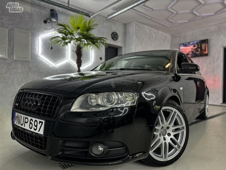 Melns Audi A4 2007 Kauņa, ar dzinēja tilpumu 2.00 L un nobraukumu 354 tūkst. km par 3950 €, foto 5 vietnē AUTOMOTO.COM.LV