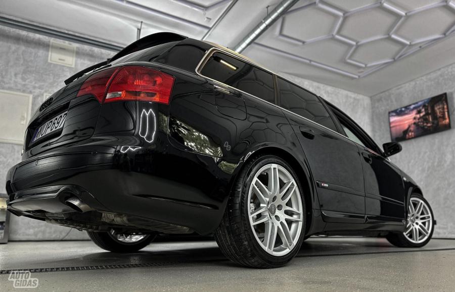 Melns Audi A4 2007 Kauņa, ar dzinēja tilpumu 2.00 L un nobraukumu 354 tūkst. km par 3950 €, foto 13 vietnē AUTOMOTO.COM.LV