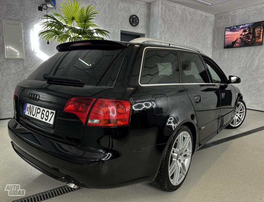 Melns Audi A4 2007 Kauņa, ar dzinēja tilpumu 2.00 L un nobraukumu 354 tūkst. km par 3950 €, foto 16 vietnē AUTOMOTO.COM.LV
