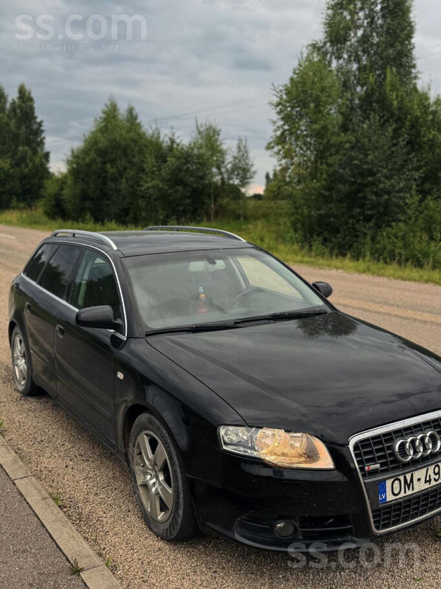 Melns Audi A4 2007 Krāslava, ar dzinēja tilpumu 2.00 L un nobraukumu 280 tūkst. km par 4100 €, foto 3 vietnē AUTOMOTO.COM.LV