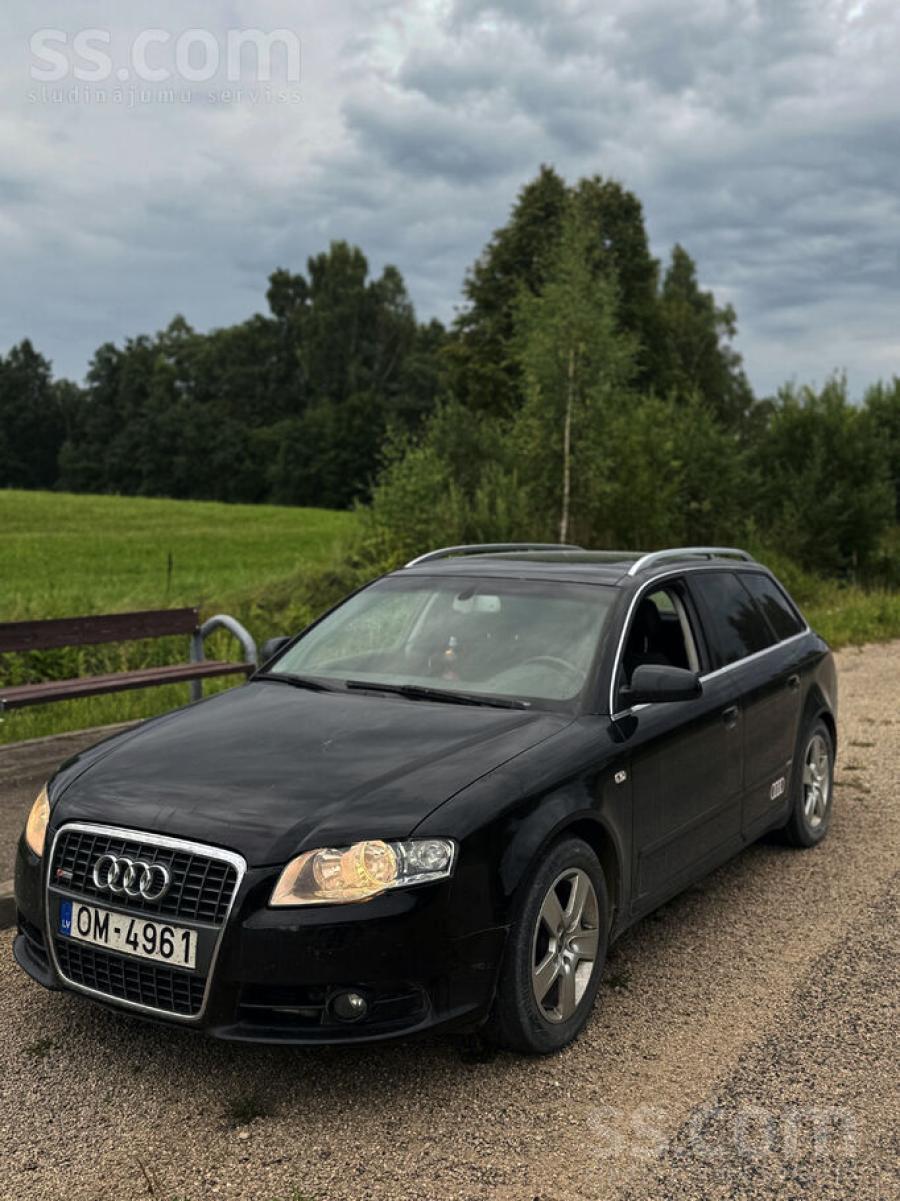 Melns Audi A4 2007 Krāslava, ar dzinēja tilpumu 2.00 L un nobraukumu 280 tūkst. km par 4100 €, foto 4 vietnē AUTOMOTO.COM.LV