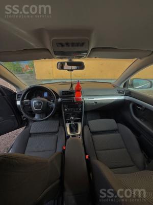 Melns Audi A4 2007 Krāslava, ar dzinēja tilpumu 2.00 L un nobraukumu 280 tūkst. km par 4100 €, foto 6 vietnē AUTOMOTO.COM.LV