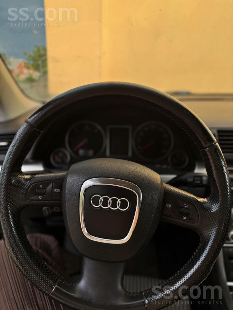 Melns Audi A4 2007 Krāslava, ar dzinēja tilpumu 2.00 L un nobraukumu 280 tūkst. km par 4100 €, foto 7 vietnē AUTOMOTO.COM.LV