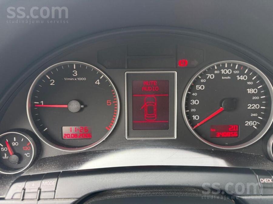 Melns Audi A4 2007 Rīga, ar dzinēja tilpumu 2.00 L un nobraukumu 340 tūkst. km par 1700 €, foto 15 vietnē AUTOMOTO.COM.LV