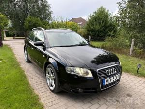 Black Audi A4 2007 in Tukums, with an engine capacity of 2.00 L and mileage of 325 thousand km for 2990 €, photo  on AUTOMOTO.COM.LV