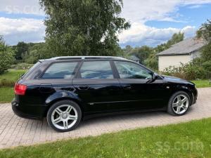 Black Audi A4 2007 in Tukums, with an engine capacity of 2.00 L and mileage of 325 thousand km for 2990 €, photo 4 on AUTOMOTO.COM.LV