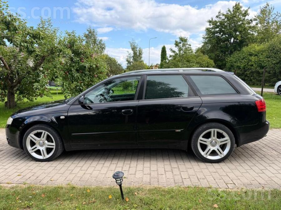Black Audi A4 2007 in Tukums, with an engine capacity of 2.00 L and mileage of 325 thousand km for 2990 €, photo 5 on AUTOMOTO.COM.LV