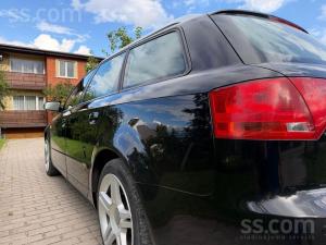 Black Audi A4 2007 in Tukums, with an engine capacity of 2.00 L and mileage of 325 thousand km for 2990 €, photo 11 on AUTOMOTO.COM.LV
