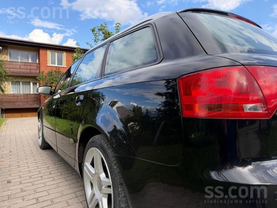 Black Audi A4 2007 in Tukums, with an engine capacity of 2.00 L and mileage of 325 thousand km for 2990 €, photo 11 on AUTOMOTO.COM.LV