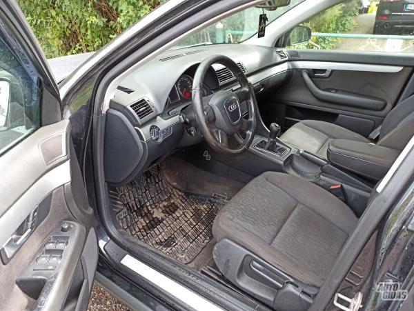 Black Audi A4 2007 in Vilnius, with an engine capacity of 1.90 L and mileage of 450 thousand km for 1000 €, photo 5 on AUTOMOTO.COM.LV