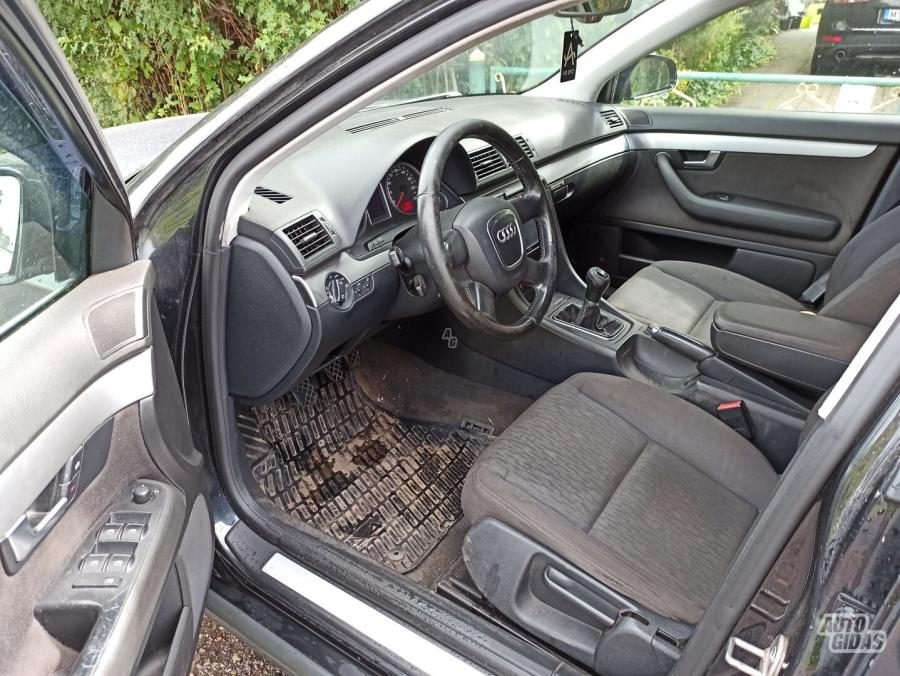 Black Audi A4 2007 in Vilnius, with an engine capacity of 1.90 L and mileage of 450 thousand km for 1000 €, photo 6 on AUTOMOTO.COM.LV