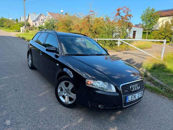 Black Audi A4 2007 in Vilnius, with an engine capacity of 2.97 L and mileage of 335 thousand km for 3250 €, photo 5 on AUTOMOTO.COM.LV