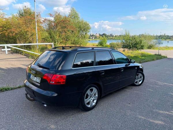Black Audi A4 2007 in Vilnius, with an engine capacity of 2.97 L and mileage of 335 thousand km for 3250 €, photo 8 on AUTOMOTO.COM.LV