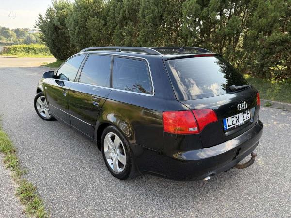 Black Audi A4 2007 in Vilnius, with an engine capacity of 2.97 L and mileage of 335 thousand km for 3250 €, photo 11 on AUTOMOTO.COM.LV