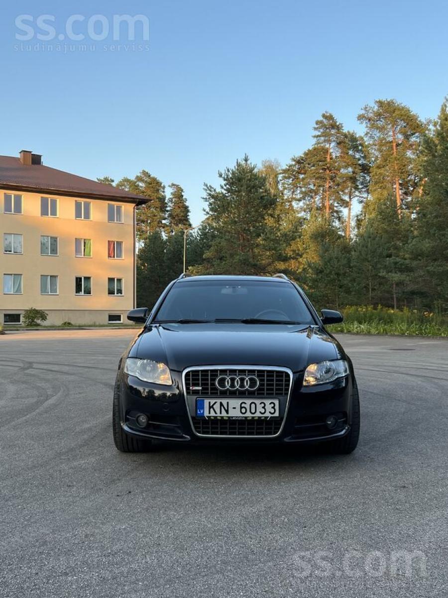 Black Audi A4 2007 in Riga, with an engine capacity of 2.00 L and mileage of 416 thousand km for 2500 €, photo 3 on AUTOMOTO.COM.LV