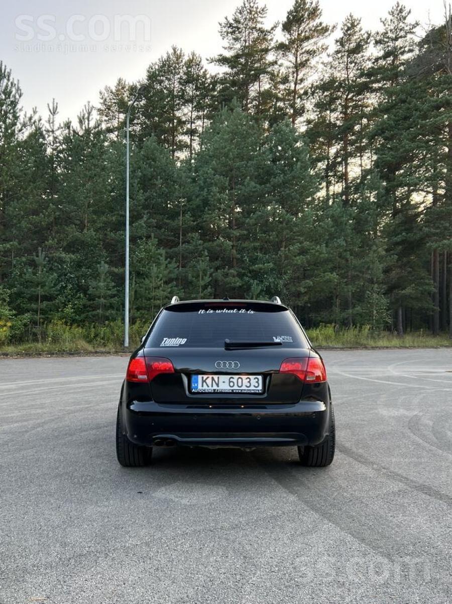 Black Audi A4 2007 in Riga, with an engine capacity of 2.00 L and mileage of 416 thousand km for 2500 €, photo 6 on AUTOMOTO.COM.LV