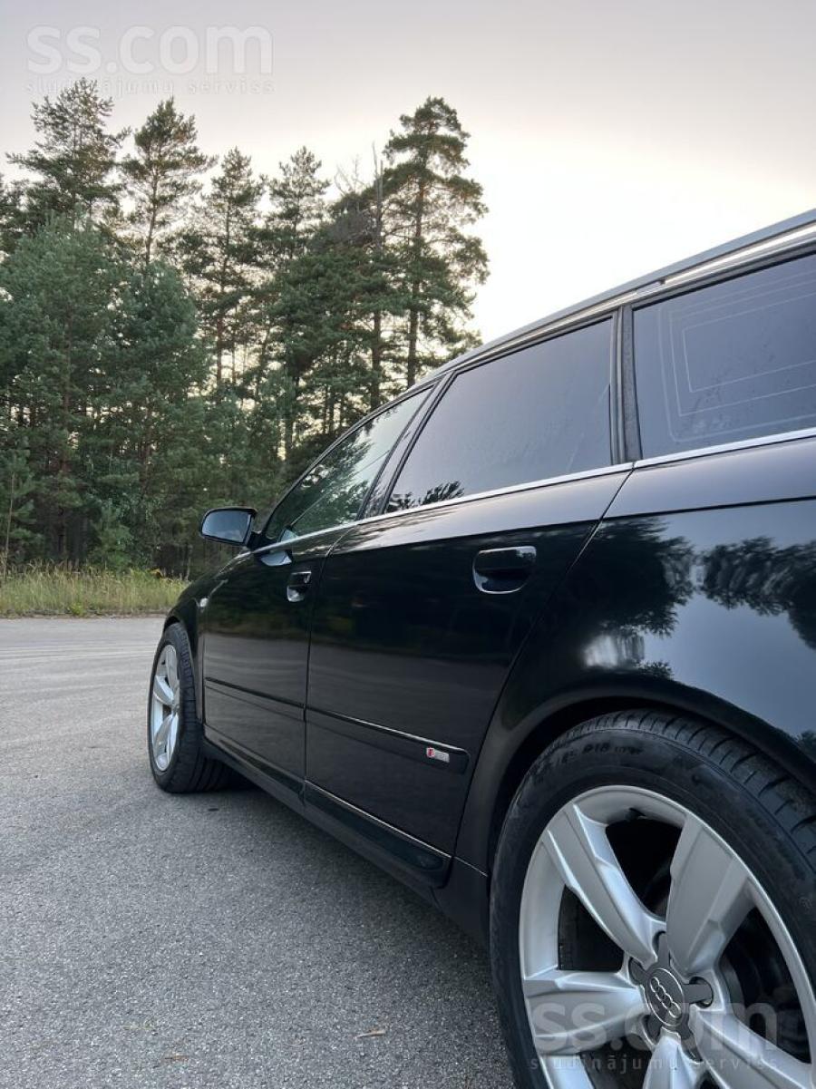 Black Audi A4 2007 in Riga, with an engine capacity of 2.00 L and mileage of 416 thousand km for 2500 €, photo 9 on AUTOMOTO.COM.LV