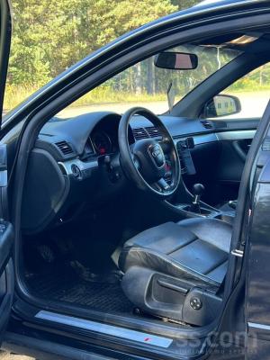 Black Audi A4 2007 in Riga, with an engine capacity of 2.00 L and mileage of 416 thousand km for 2500 €, photo 12 on AUTOMOTO.COM.LV