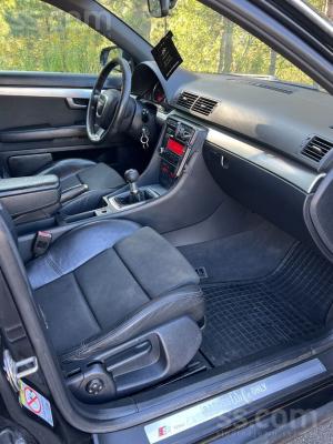 Black Audi A4 2007 in Riga, with an engine capacity of 2.00 L and mileage of 416 thousand km for 2500 €, photo 14 on AUTOMOTO.COM.LV