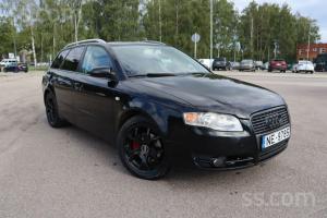 Black Audi A4 2007 in Riga, with an engine capacity of 2.00 L and mileage of 0 thousand km for 1690 €, photo 3 on AUTOMOTO.COM.LV