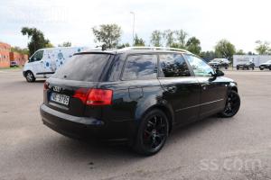 Black Audi A4 2007 in Riga, with an engine capacity of 2.00 L and mileage of 0 thousand km for 1690 €, photo 4 on AUTOMOTO.COM.LV