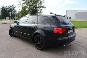 Black Audi A4 2007 in Riga, with an engine capacity of 2.00 L and mileage of 0 thousand km for 1690 €, photo 5 on AUTOMOTO.COM.LV