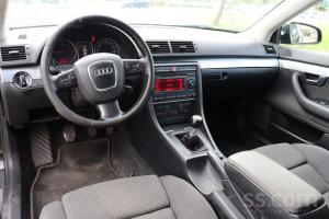 Black Audi A4 2007 in Riga, with an engine capacity of 2.00 L and mileage of 0 thousand km for 1690 €, photo 7 on AUTOMOTO.COM.LV