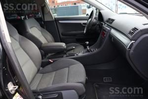 Black Audi A4 2007 in Riga, with an engine capacity of 2.00 L and mileage of 0 thousand km for 1690 €, photo 8 on AUTOMOTO.COM.LV