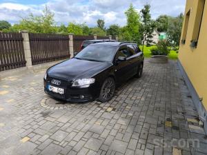 Black Audi A4 2007 in Jelgava, with an engine capacity of 2.00 L and mileage of 333 thousand km for 4400 €, photo 3 on AUTOMOTO.COM.LV