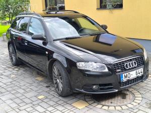 Black Audi A4 2007 in Jelgava, with an engine capacity of 2.00 L and mileage of 333 thousand km for 4400 €, photo 4 on AUTOMOTO.COM.LV