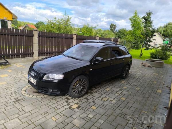 Black Audi A4 2007 in Jelgava, with an engine capacity of 2.00 L and mileage of 333 thousand km for 4400 €, photo 5 on AUTOMOTO.COM.LV