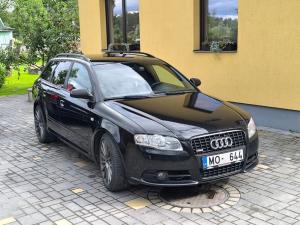 Black Audi A4 2007 in Jelgava, with an engine capacity of 2.00 L and mileage of 333 thousand km for 4400 €, photo 7 on AUTOMOTO.COM.LV