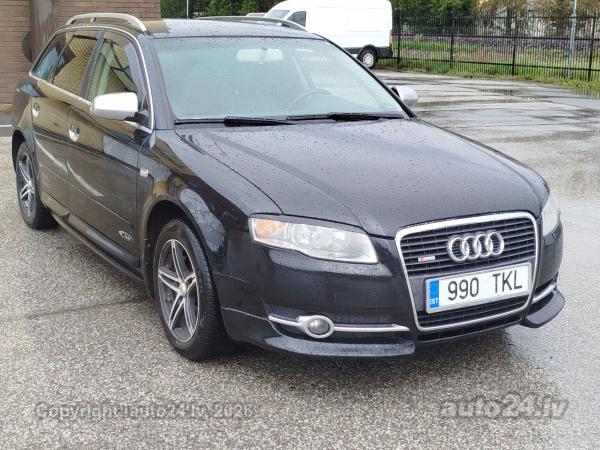 Black Audi A4 2007 in Tartu, with an engine capacity of 2.00 L and mileage of 460 thousand km for 1650 €, photo 1 on AUTOMOTO.COM.LV