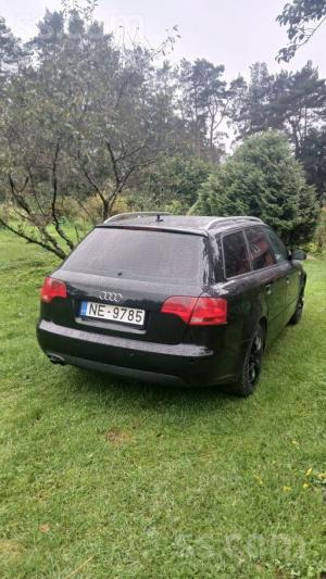 Melns Audi A4 2007 Rīga, ar dzinēja tilpumu 2.00 L un nobraukumu 348 tūkst. km par 2000 €, foto  vietnē AUTOMOTO.COM.LV