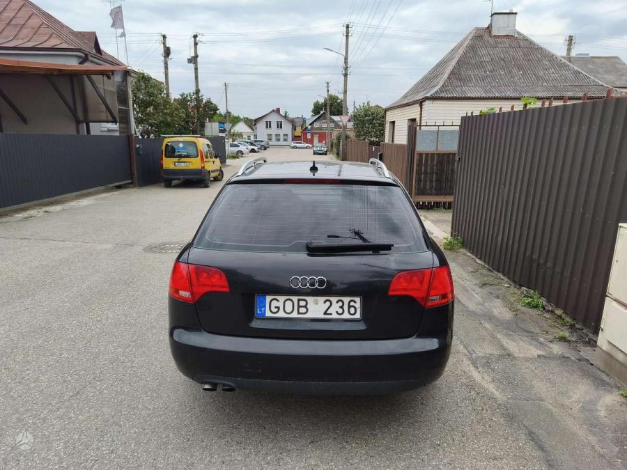 Melns Audi A4 2007 Kauņa, ar dzinēja tilpumu 1.90 L un nobraukumu 239 tūkst. km par 1850 €, foto 11 vietnē AUTOMOTO.COM.LV