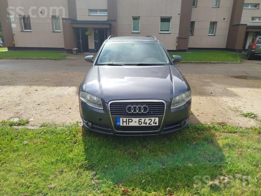 Melns Audi A4 2007 Rīga, ar dzinēja tilpumu 2.00 L un nobraukumu 397 tūkst. km par 2500 €, foto 1 vietnē AUTOMOTO.COM.LV