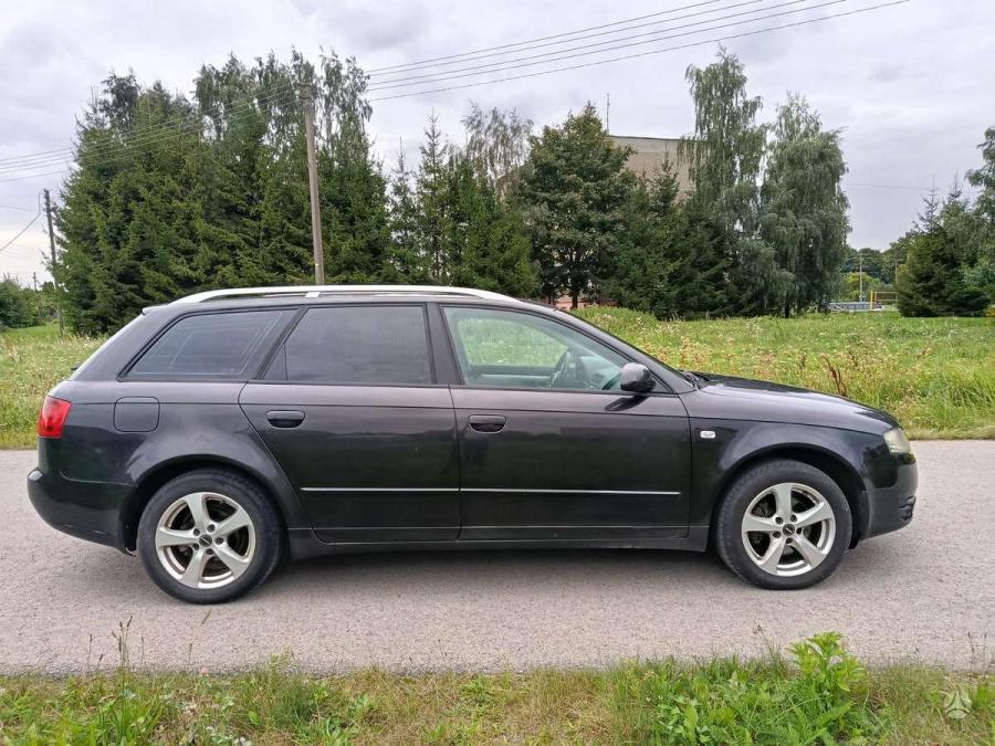 Черный Ауди А4 2007 в Кедайняй, объемом двигателя 1.90 л и пробегом 407 тыс. км за 2850 €, фото 7 на AUTOMOTO.COM.LV