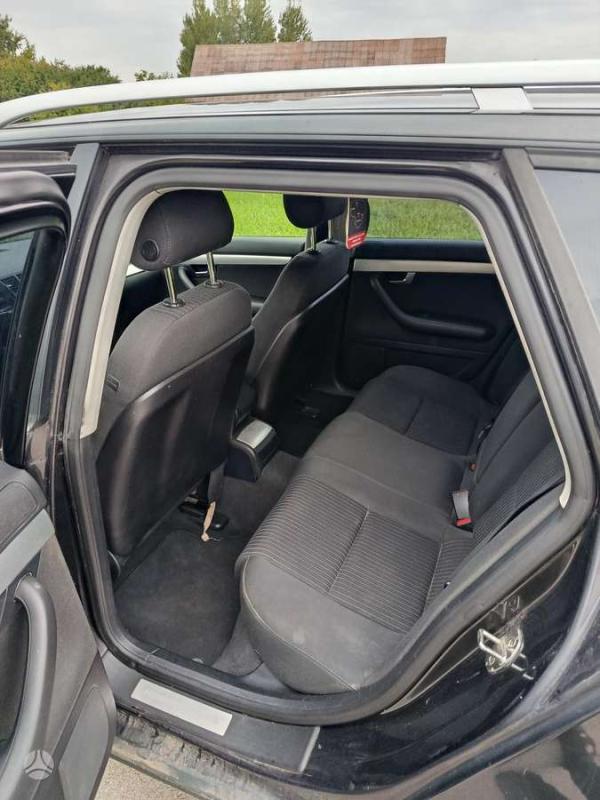 Melns Audi A4 2007 Kėdainiai, ar dzinēja tilpumu 1.90 L un nobraukumu 407 tūkst. km par 2850 €, foto 10 vietnē AUTOMOTO.COM.LV